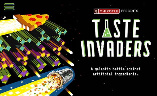 添加物をやっつけろ！インベーダーゲーム型webゲーム「Taste Invaders」